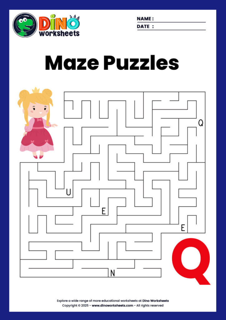 Free Printable Mazes for Kids - Free Printable Worksheets | free ...
